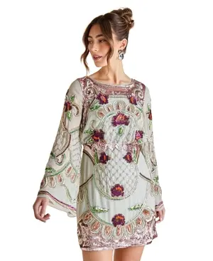 Coast Sequin Embellished Mini Dress