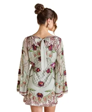 Coast Sequin Embellished Mini Dress