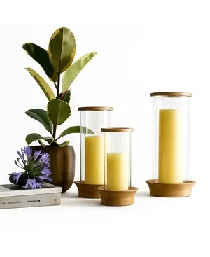 THE COLLECTIVE HOME Arbor Hurricane Candle Holder