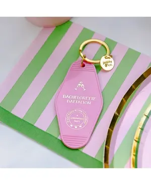 JOLLITY & CO Camp Bachelorette Stripe Cocktail Napkins