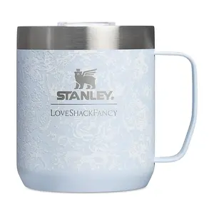 STANLEY Exclusive 12 Oz/0.35 L Brew + Steep Drinkware Set - Toscana Toile Alpine Blue