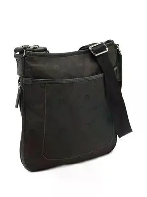 AIGNER Monogram Messenger Bag