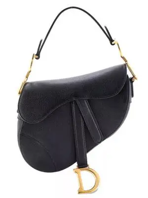 Dior Saddle Mini Shoulder Bag Leather - Black