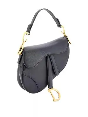 Dior Saddle Mini Shoulder Bag Leather - Black