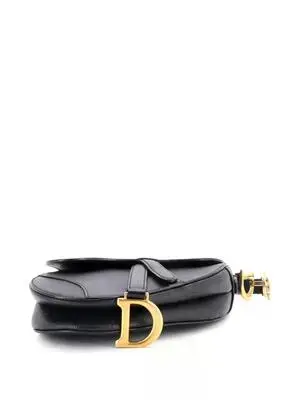 Dior Saddle Mini Shoulder Bag Leather - Black