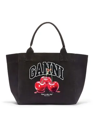 Ganni Handheld Totes