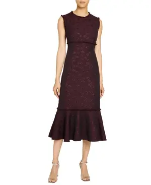 Santorelli Andi Midi Sheath Dress