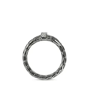 John Hardy Spear Diamond Wrap Ring