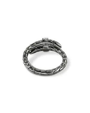 John Hardy Spear Diamond Wrap Ring