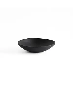THE COLLECTIVE HOME Groove Shallow Bowl - Brown