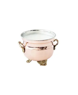 COPPERMILL KITCHEN Cmk Vintage French Inspired Grapefruit Mint Jardiniere Candle, 32 Oz - Copper