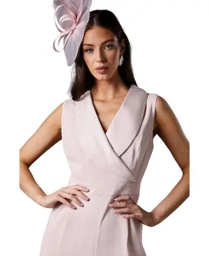 Coast Crepe V-neck Wrap Jumpsuit