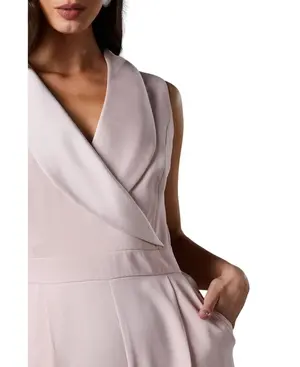 Coast Crepe V-neck Wrap Jumpsuit