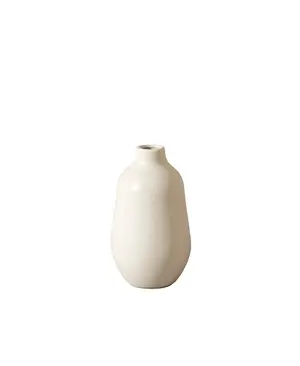 GHARYAN STONEWARE Vase - Matte White