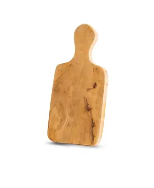 GHARYAN STONEWARE Olive Wood Cheese Board - Natural