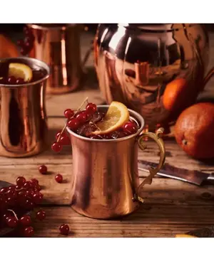 COPPERMILL KITCHEN Vintage Inspired Cocktail Mugs, Set Of 4
