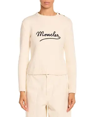 Moncler Crew Neck Sweaters For Women