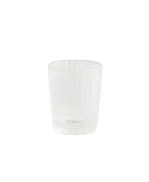 THE COLLECTIVE HOME Pressed Shot Glasses, Set Of 6 - Clear