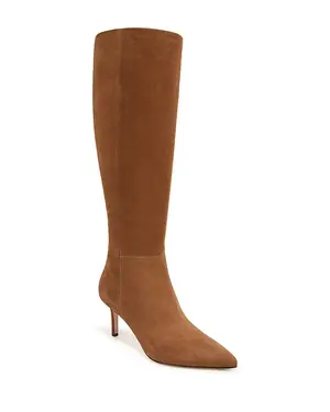 Veronica Beard Lisa Suede Tall Boots