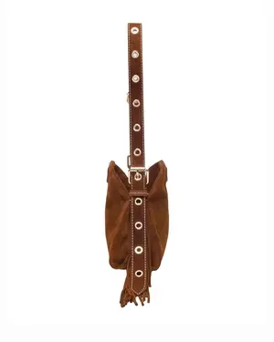 Maje Miss M Mini Fringed Crossbody Bag
