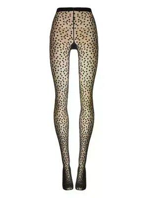 Wolford Patterned Tights Black