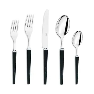 CAPDECO Quio 5 Piece Place Setting Black
