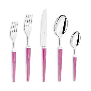 CAPDECO Quio 5 Piece Place Setting Fuschia