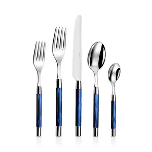 CAPDECO Conty 5 Piece Place Setting - Blue