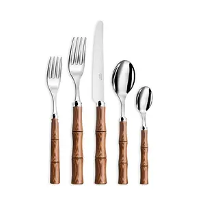 CAPDECO Byblos 5 Piece Place Setting Natural Wood