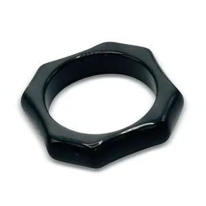 CAPDECO Napkin Ring Black
