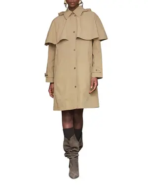 Avec Les Filles Cape Rain Coat