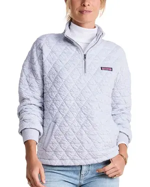 Vineyard Vines Quilted Quarter Zip Sweatshirt