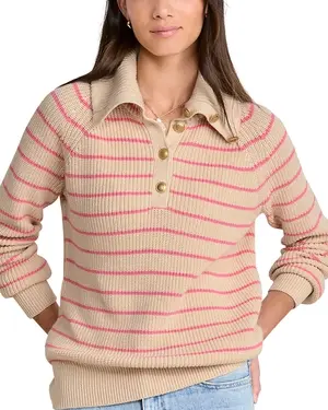 Vineyard Vines Button Detailed Cotton Sweater