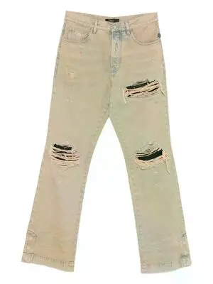Amiri Ripped Jeans - Neutrals
