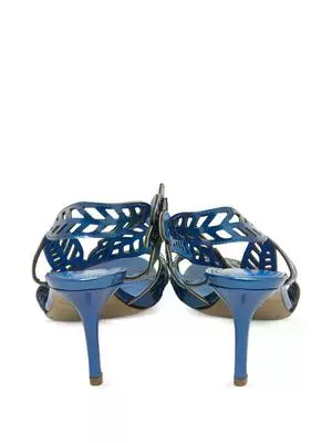 SERGIO ROSSI Cut-out Slingback Sandals