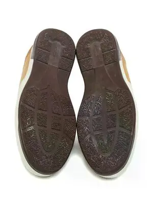 FERRAGAMO Monroe Nubuck Leather Sneakers