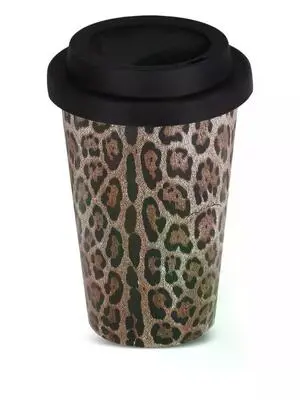 Dolce & Gabbana Leopard-print Ceramic Travel Mug