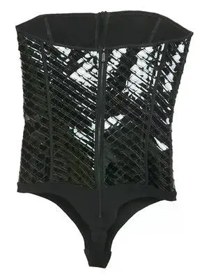 Thierry Mugler Strapless Bodysuit