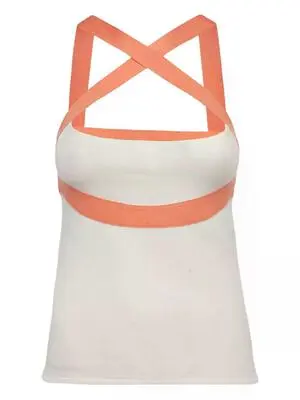 Valentino Garavani Top With Criss-cross Back Straps