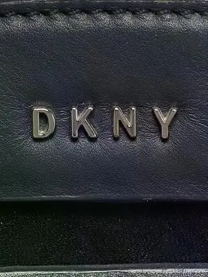 Dkny Leather Logo-detail Tote Bag