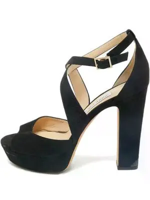 JIMMY CHOO April Crossover-strap Sandals