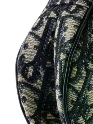Dior Saddle Handbag Oblique Canvas Mini Shoulder Bag