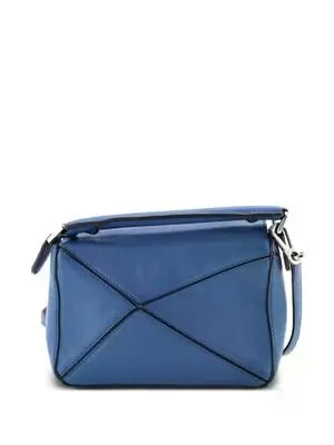 Loewe Puzzle Mini Crossbody Bag - Blue