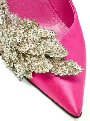 Balenciaga Sequin-embellished Heeled Pumps