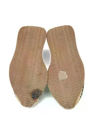 Tory Burch Knit Leather Espadrilles