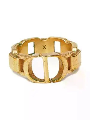 Dior Cd-motif Ring - Gold