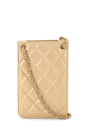 Chanel Lambskin Leather Smartphone Holder