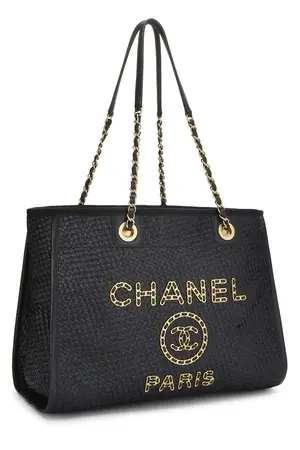 Chanel Woven Raffia Deauville