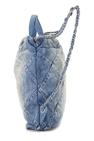 Chanel Quilted Denim 22 Backpack