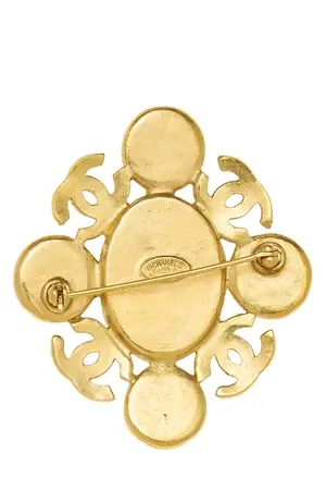 Chanel Vintage Stone Brooch